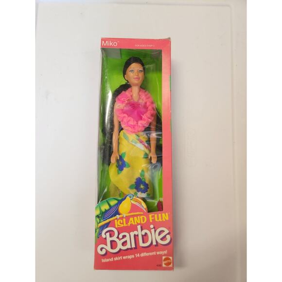 Mattel | Toys | Island Fun Barbie Miko 987 Mattel 465 | Poshmark